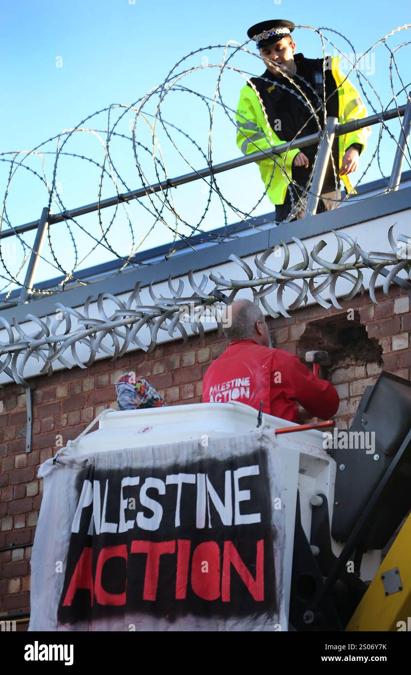 Shenstone, Angleterre, Royaume-Uni. 25 décembre 2024. Palestiniens ...