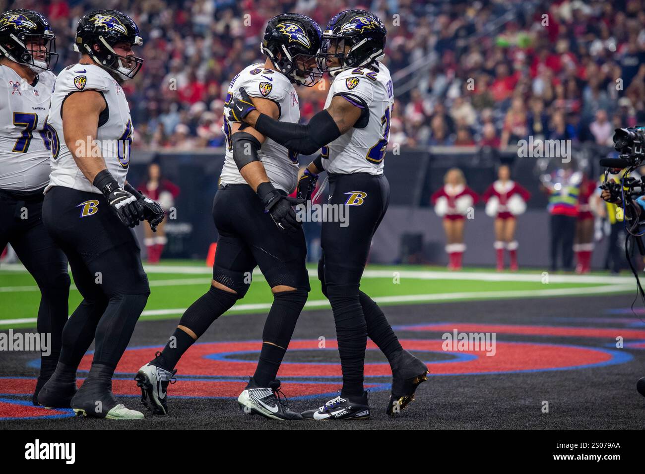 25 décembre 2024 : 25 décembre 2024 : Derrick Henry (22 ans), Running back des Ravens de ...