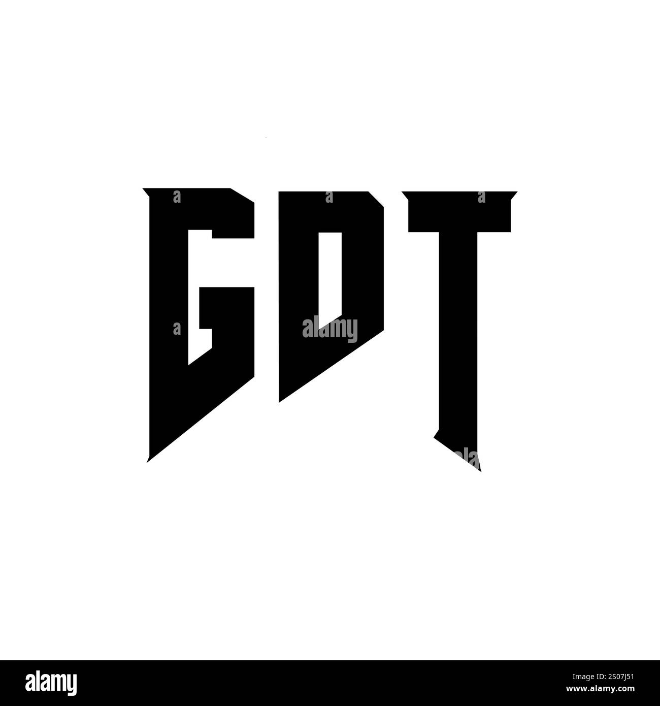 Logo de la technologie gdt Banque de photographies et d’images à haute ...