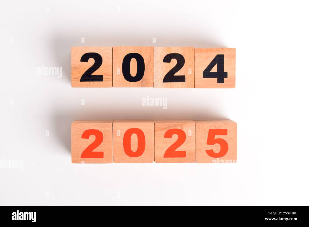 Changements transitoires de 2024 à 2025 sur fond blanc. Bienvenue ...