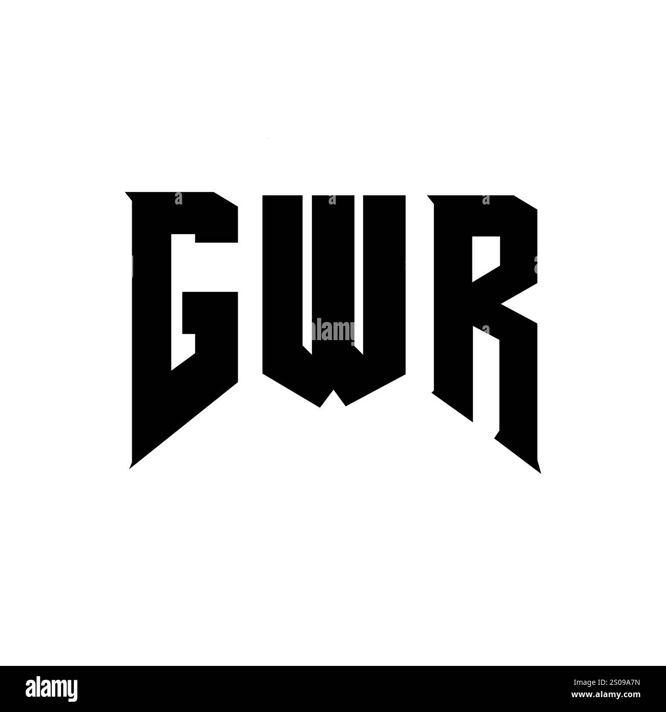 Gwr logo Banque d'images vectorielles - Alamy