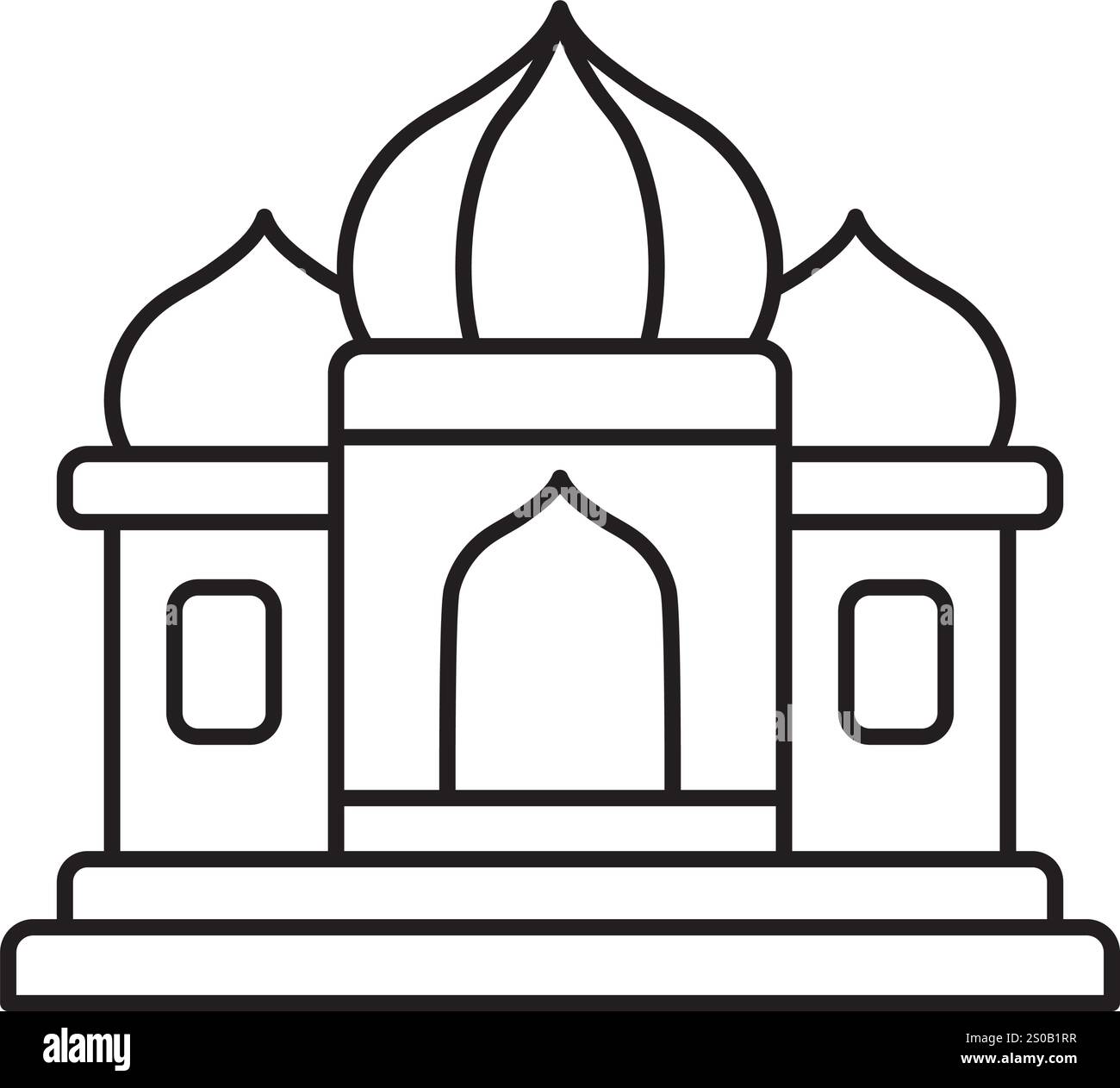 Temple gurudwara Banque d'images vectorielles - Alamy