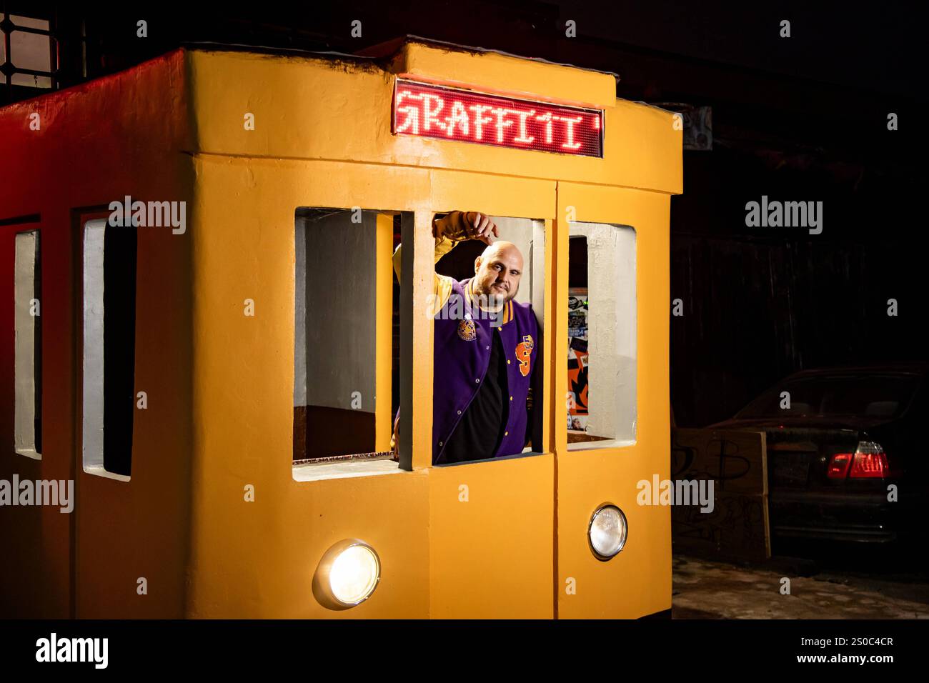 Gründer Sami Ben Mansour vor dem Wild style Shop à Berlin am 30. Oktober 2024. Wild style Shop ...