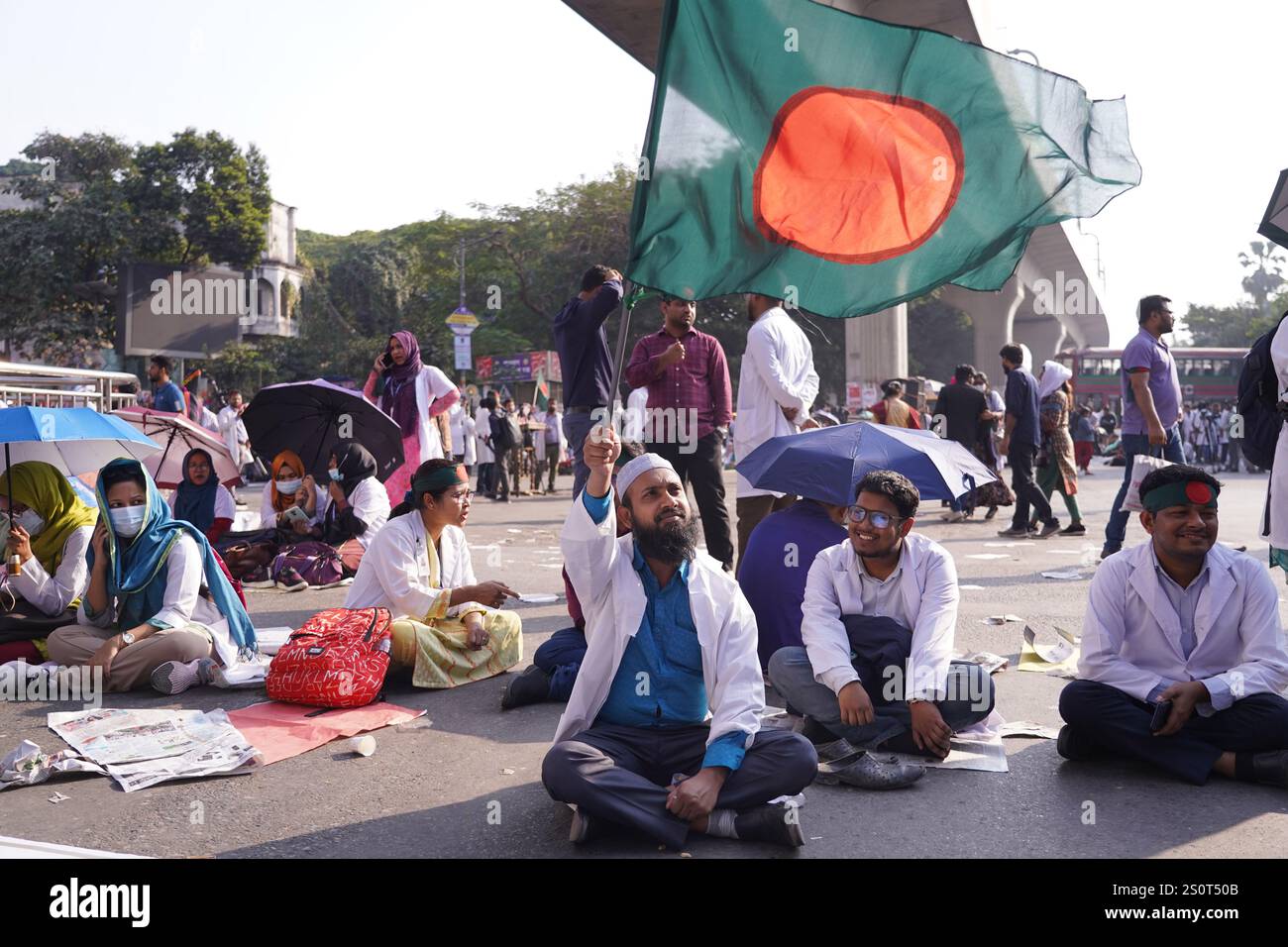 Dhaka, Shahabag, Bangladesh. 29 décembre 2024. Le 29 décembre 2024, des ...