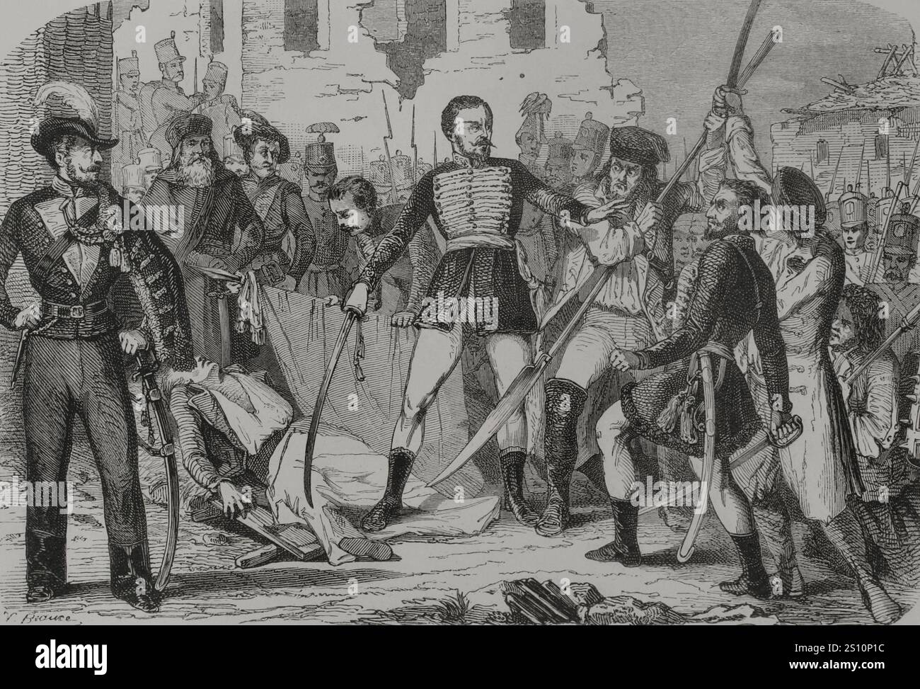 Révolution hongroise de 1848 (15 mars 1848-4 octobre 1849). Le général ...