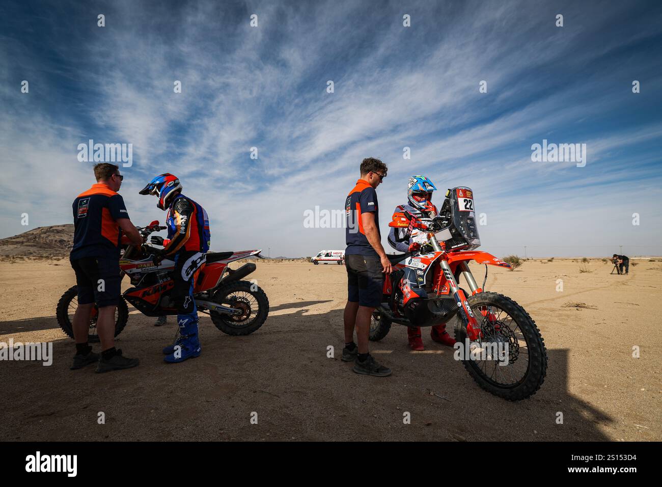 22 DOCHERTY Michael (zag), KTM, bas World KTM Racing Team, FIM W2RC, Rally2, ambiance lors des ...