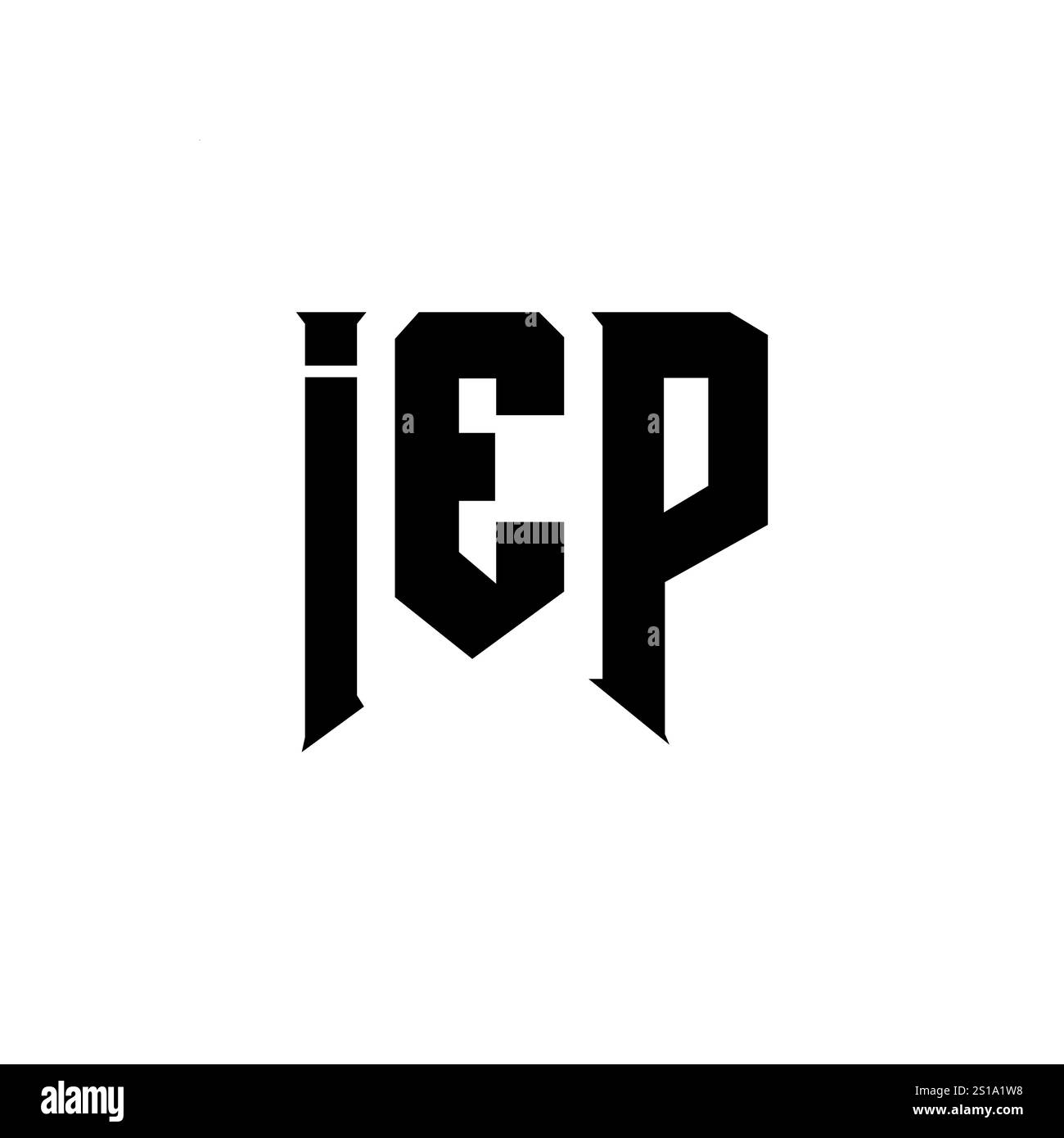 Logo iep tech Banque d'images vectorielles - Alamy