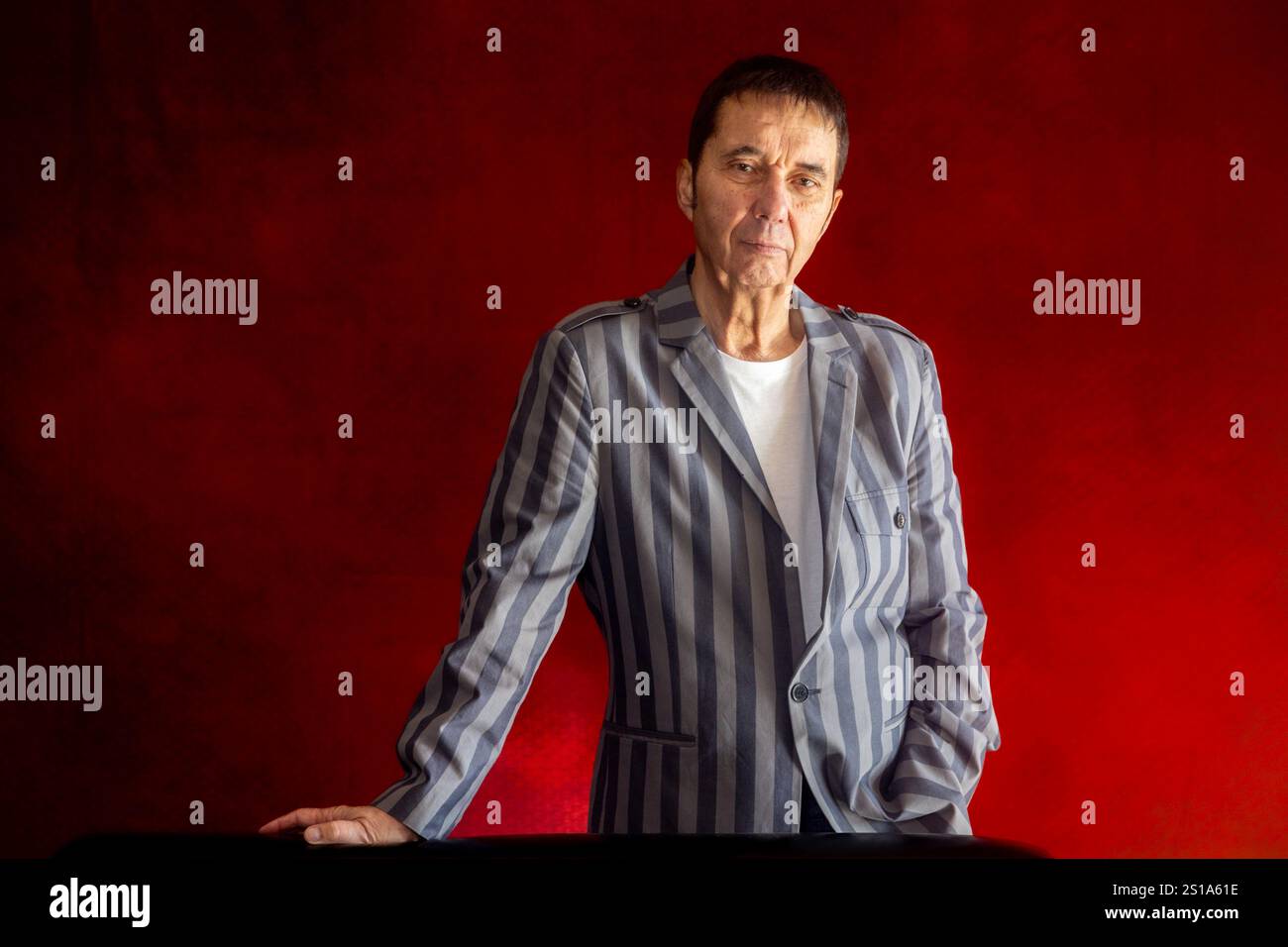 The bassist and singer of the band Topo, Lele Laina, poses for Europa ...