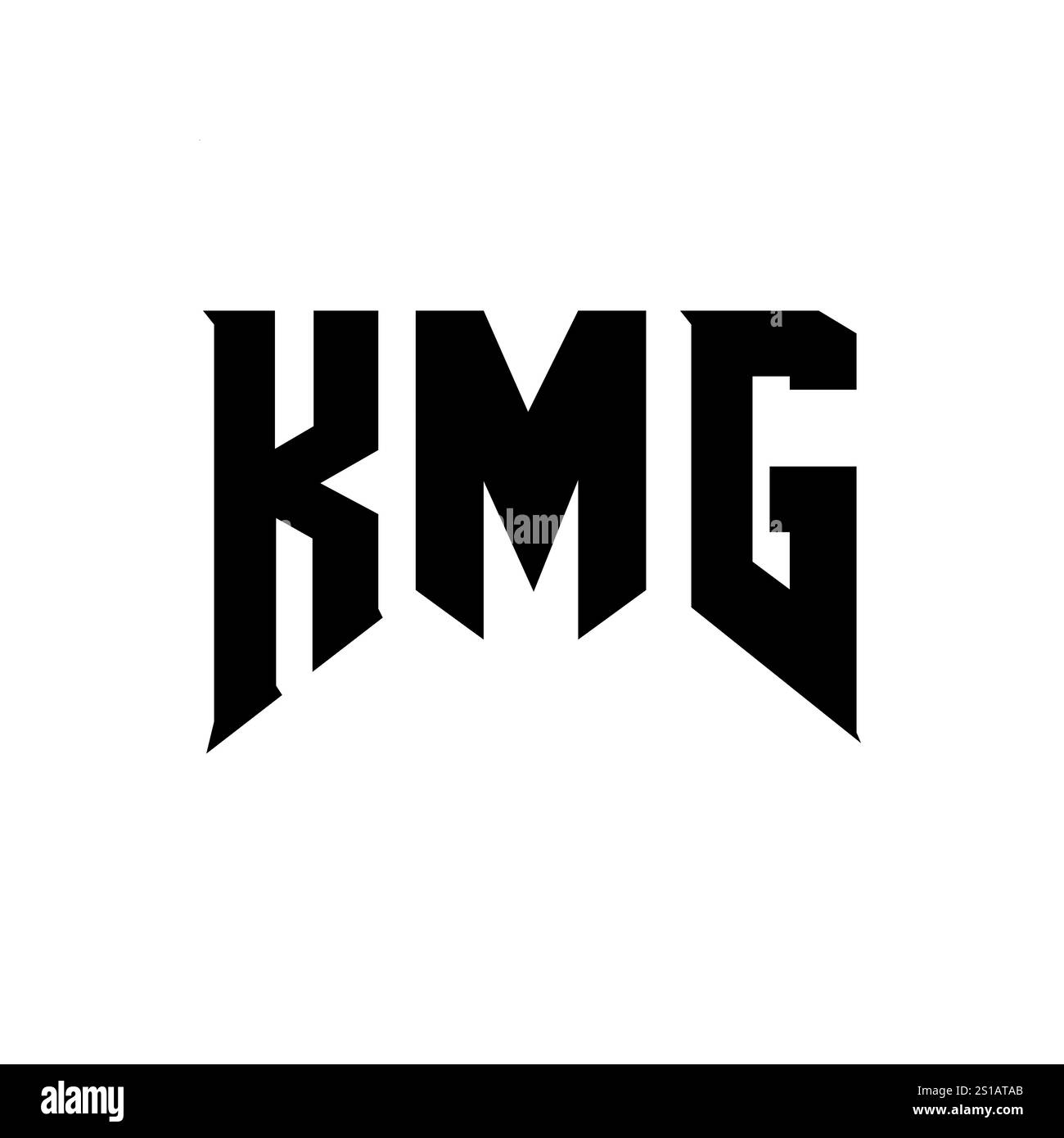 Kmg logo Banque d'images noir et blanc - Alamy
