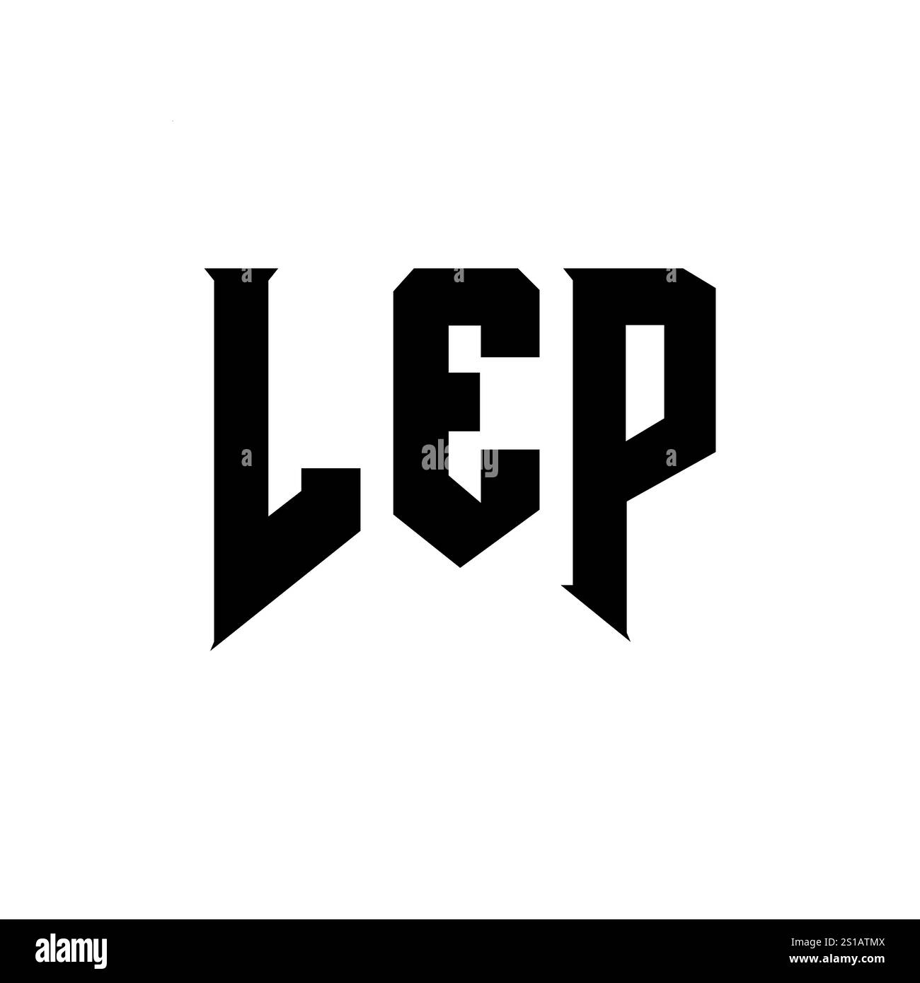 Logo de la technologie lep Banque de photographies et d’images à haute ...