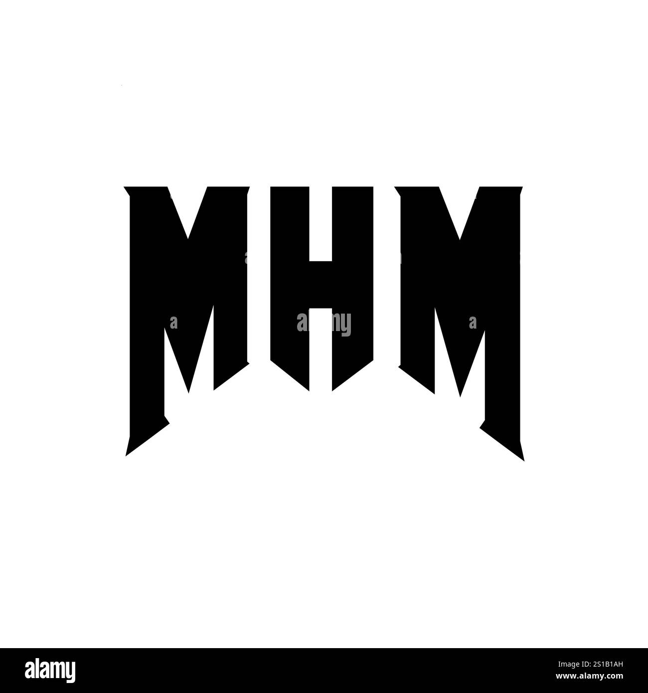 Logo mhm Banque d'images vectorielles - Alamy