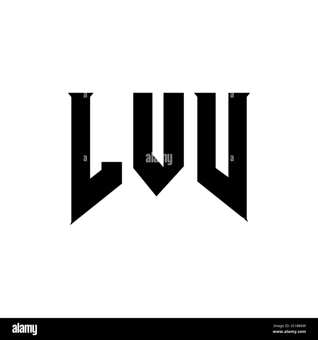 Logo marketing lvv Banque d'images vectorielles - Alamy