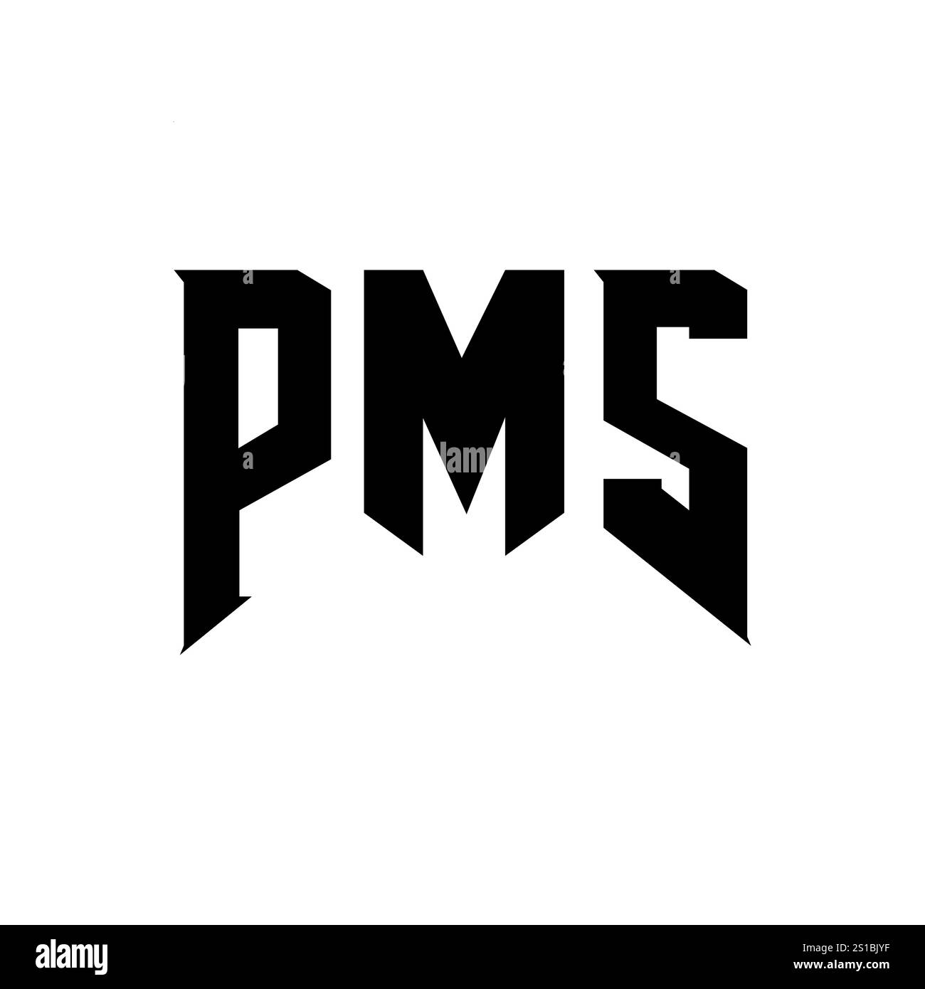 Lettre pms Banque d'images noir et blanc - Alamy