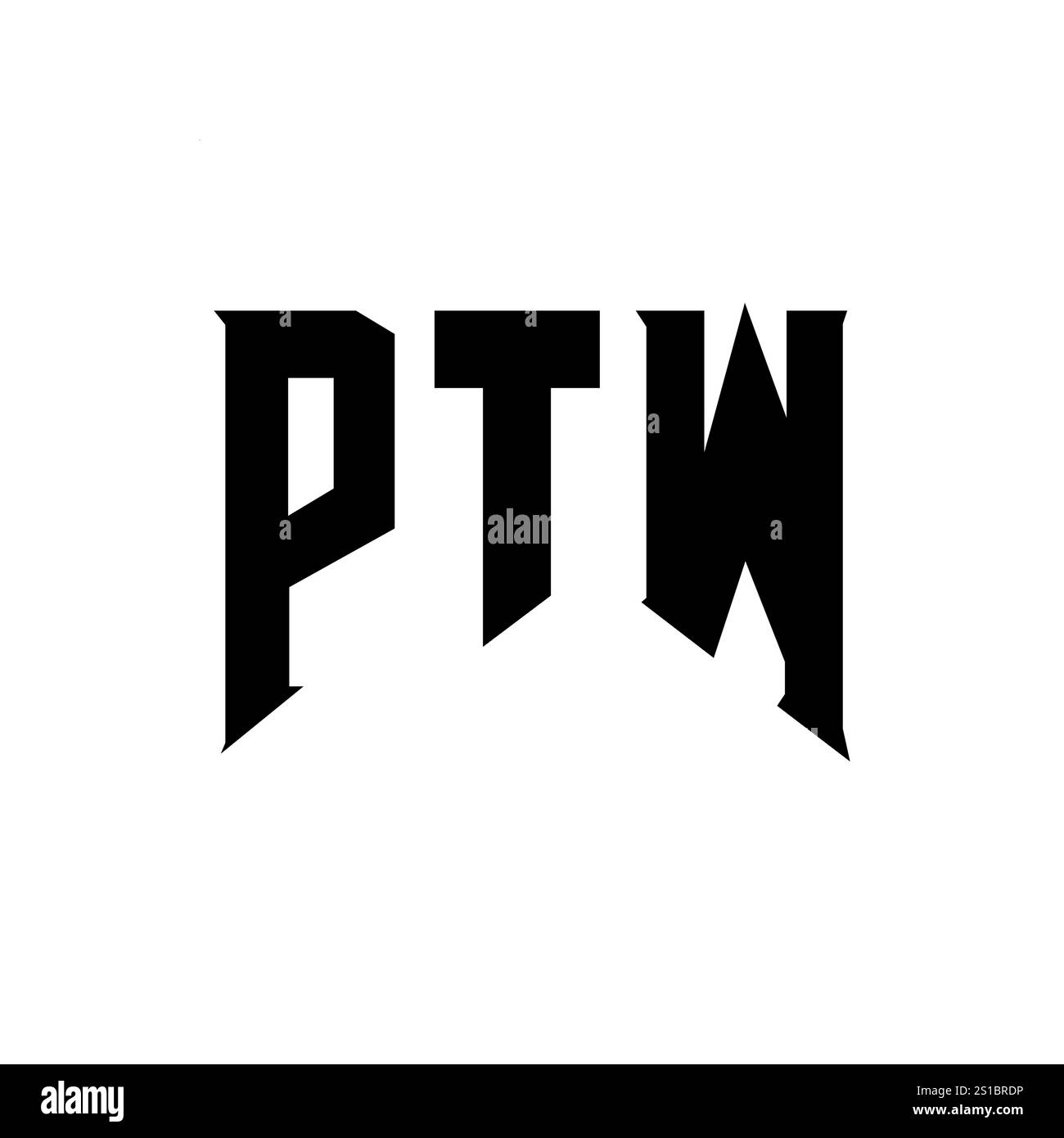 Logo ptw Banque d'images vectorielles - Alamy