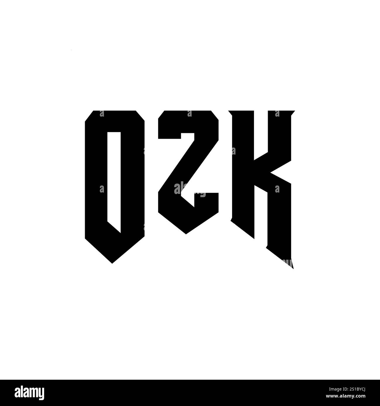 Logo ozk Banque d'images vectorielles - Alamy
