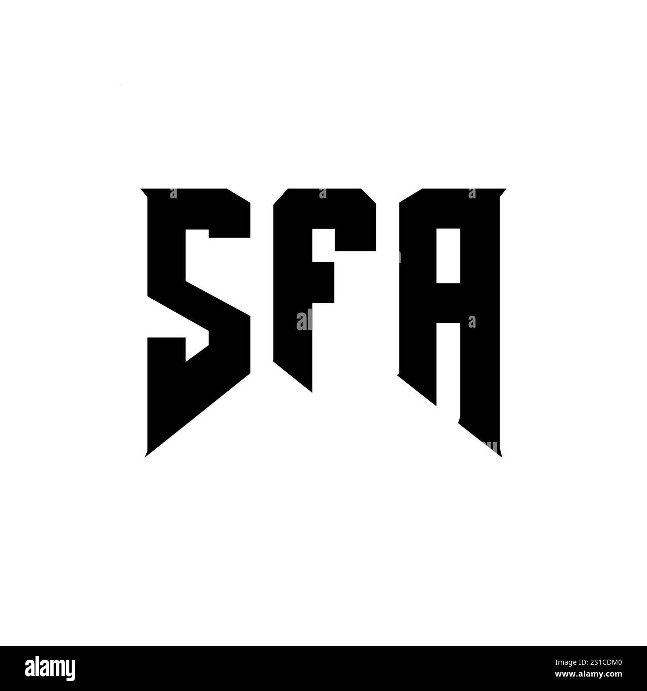 Logo sfa Banque d'images vectorielles - Alamy