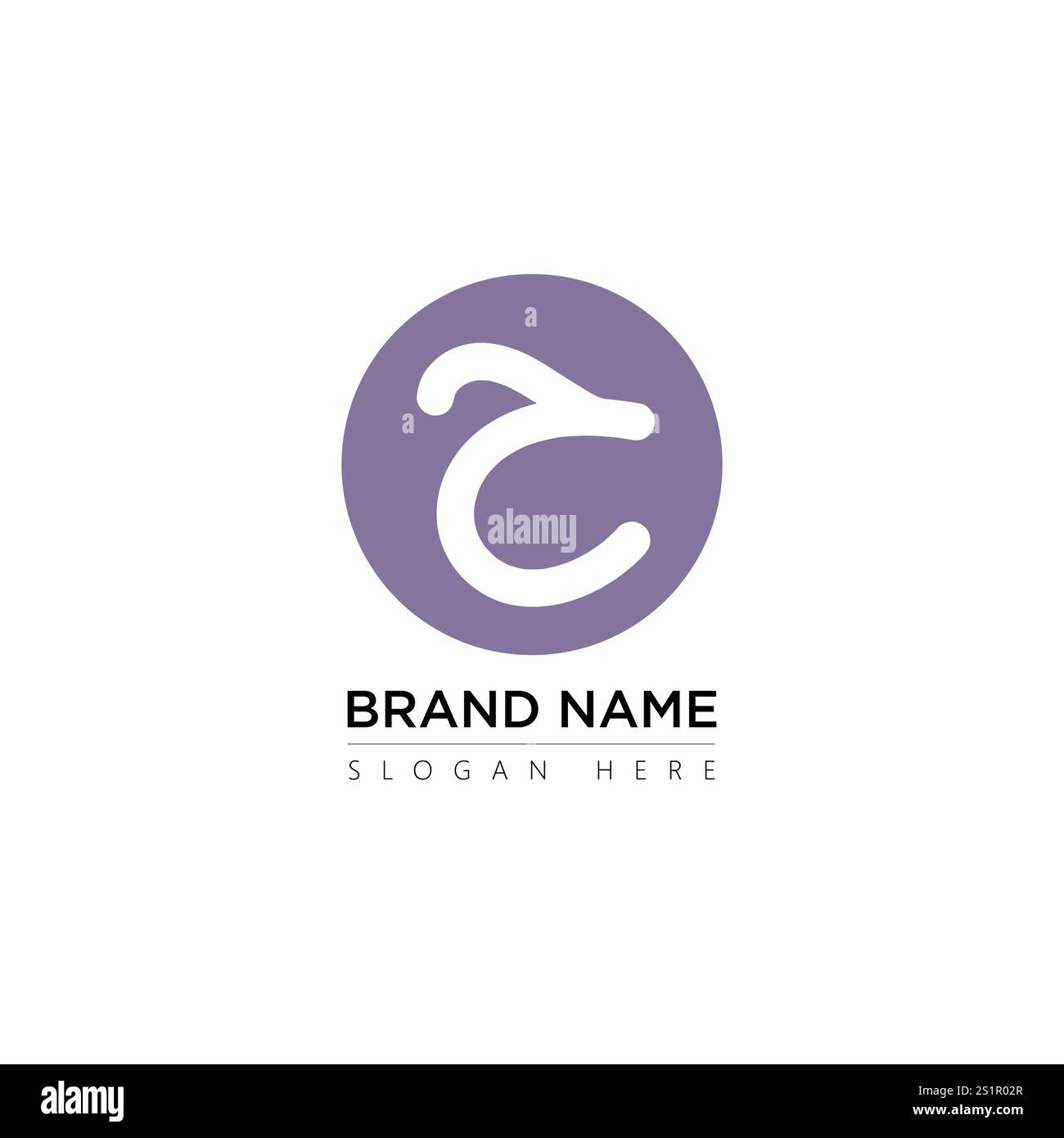 Logo de lettre arabe, logo de l'alphabet arabe, logo de calligraphie ...