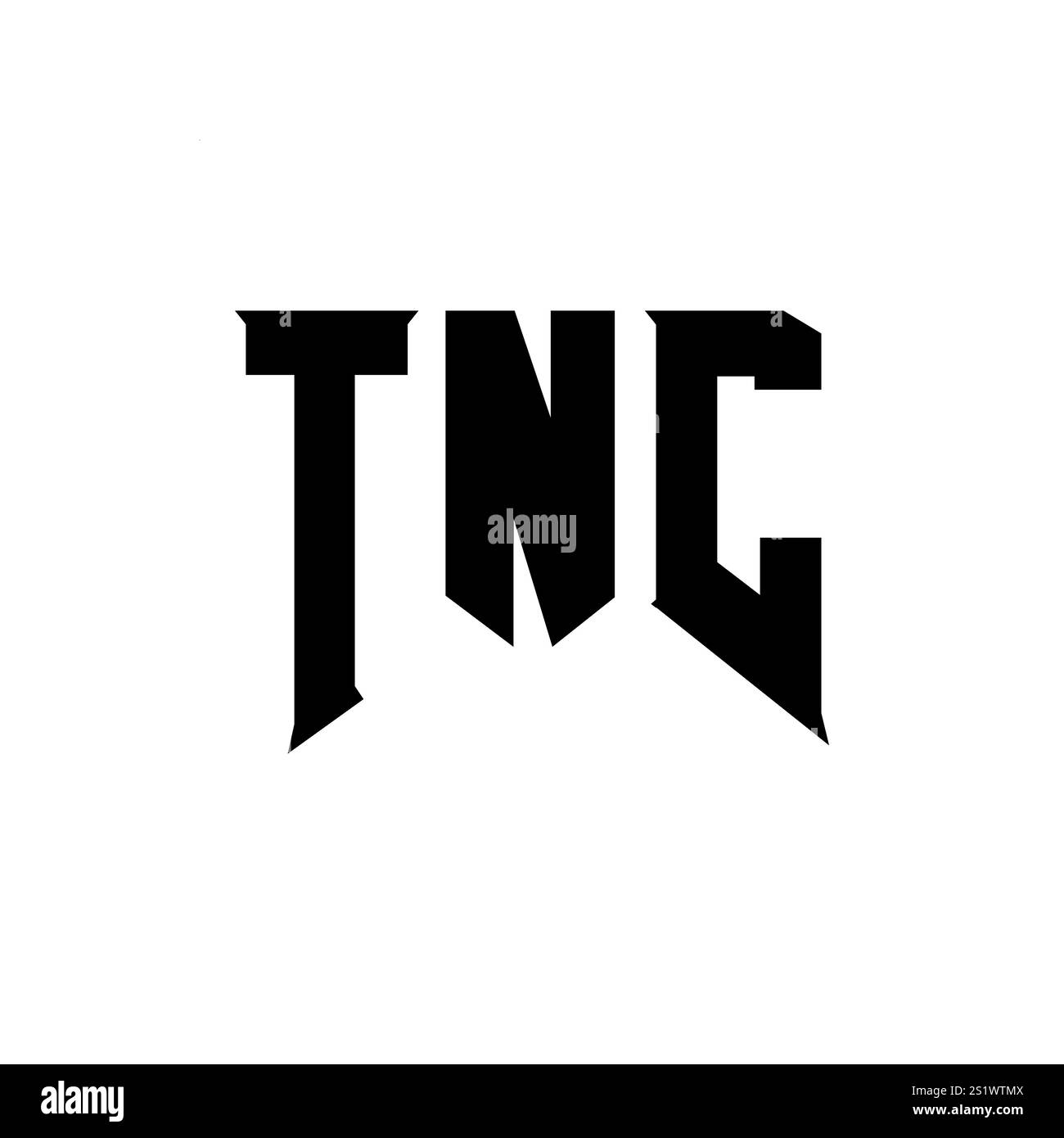 Logo tnc Banque d'images vectorielles - Alamy