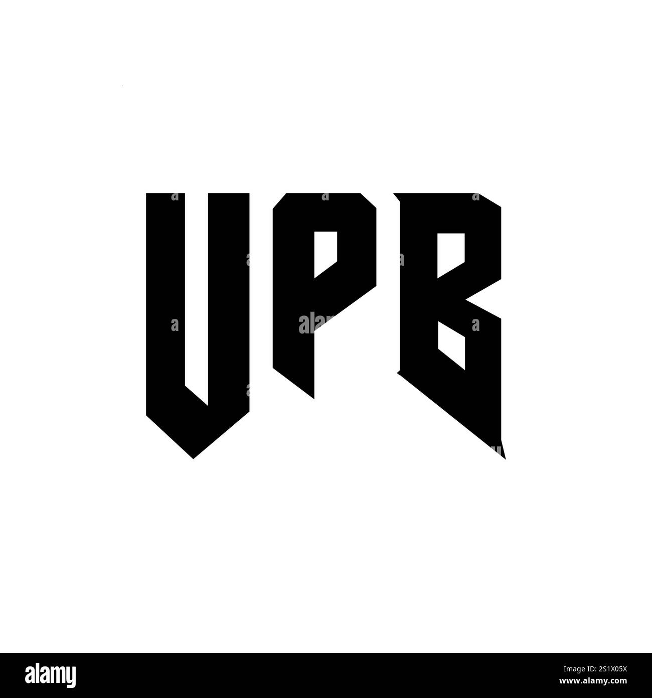 Logo de la technologie upb Banque de photographies et d’images à haute ...