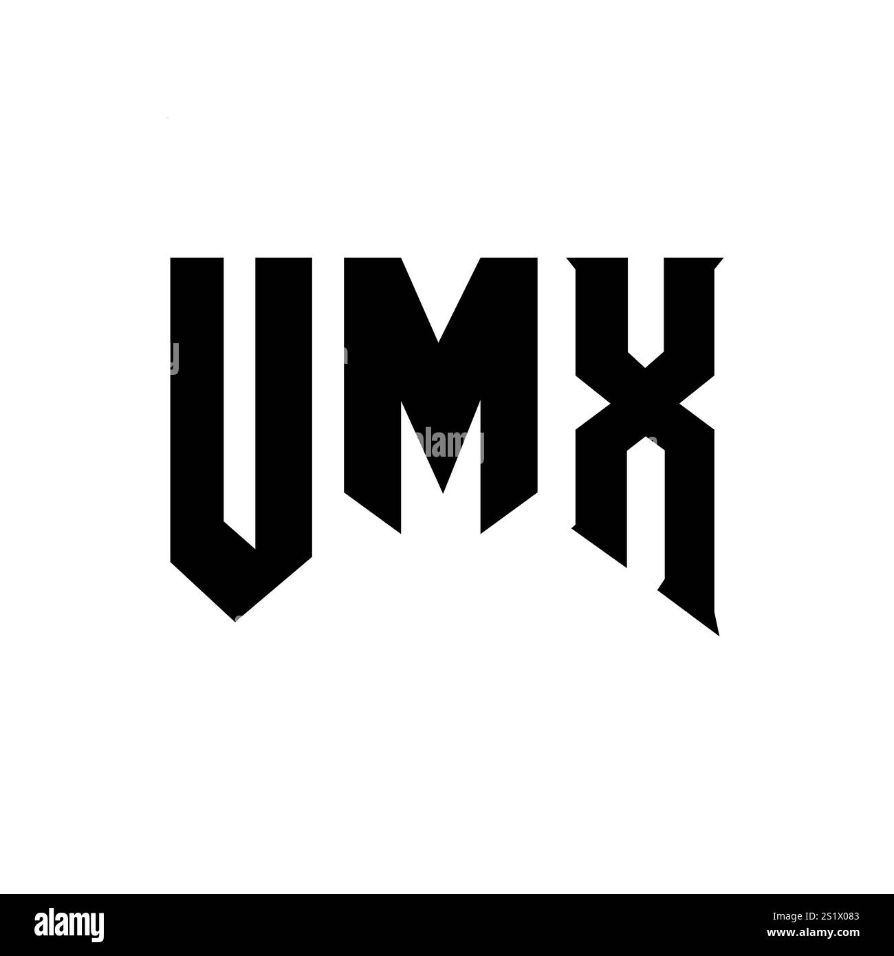 Logo de la technologie umx Banque de photographies et d’images à haute ...
