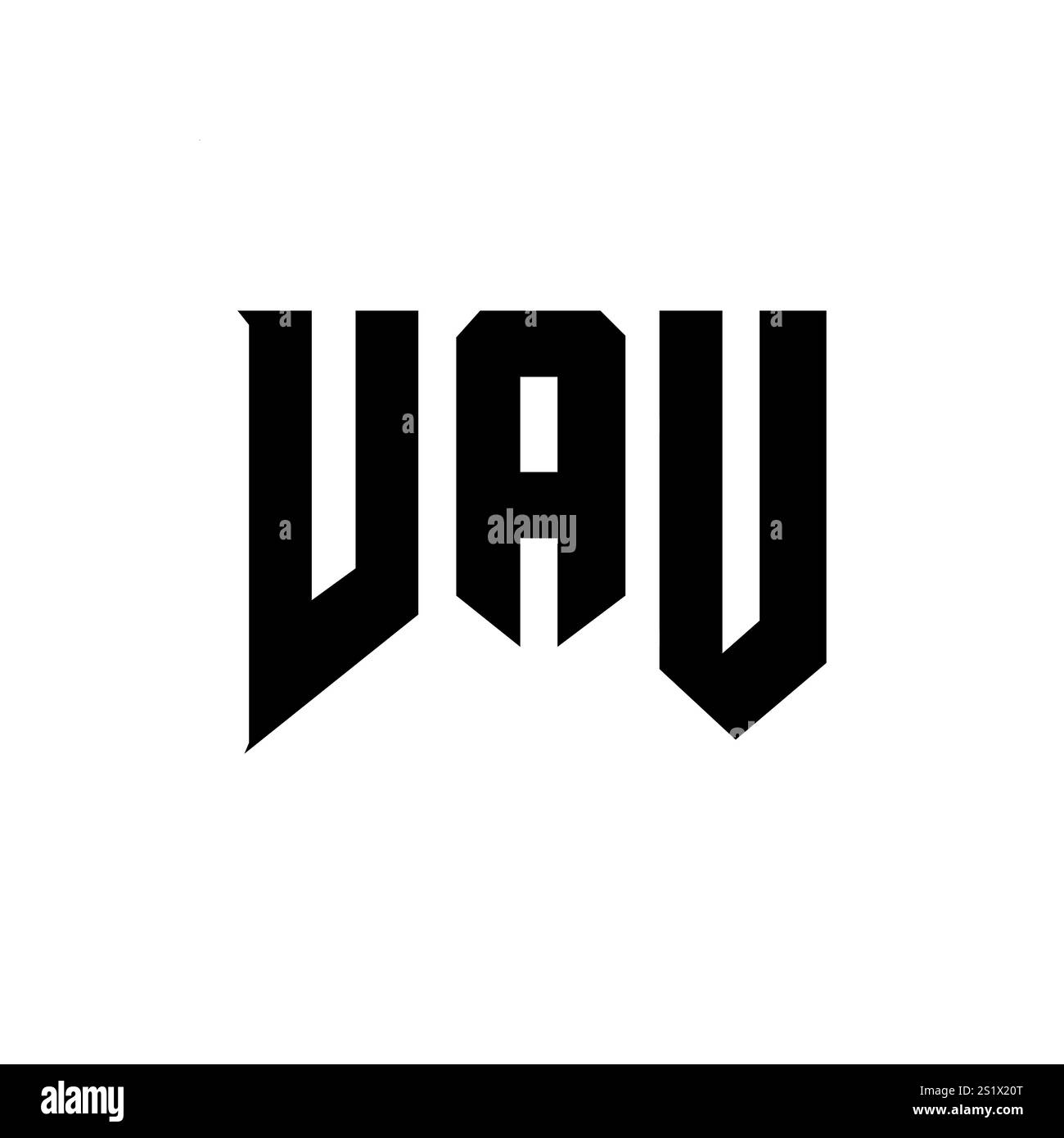 Logo vau tech Banque d'images détourées - Alamy