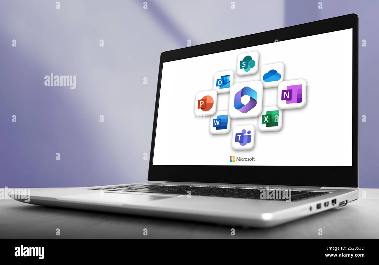 Copilote microsoft 365 Banque de photographies et d’images à haute ...