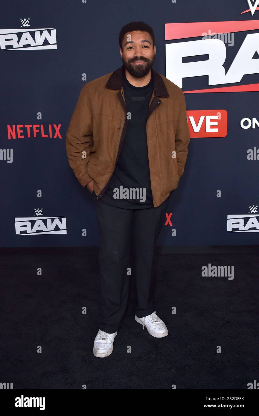 Jordan Howlett / Jordan The Stallion BEI der Premiere der Wrestling ...