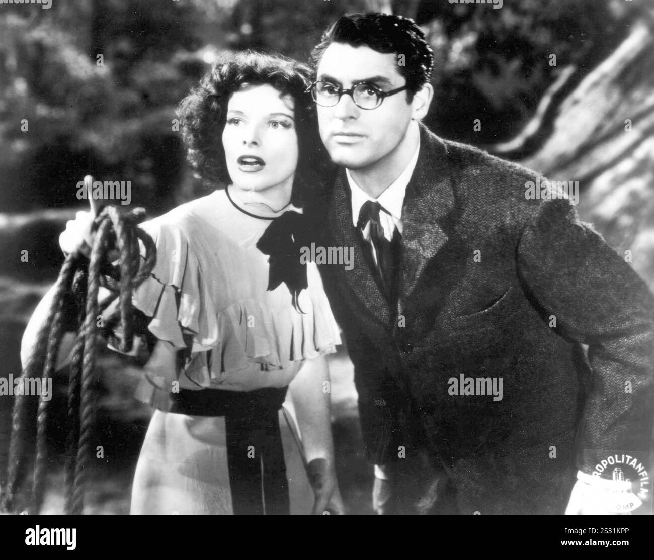 Avec katharine hepburn et cary grant Banque de photographies et d’images à haute résolution - Alamy