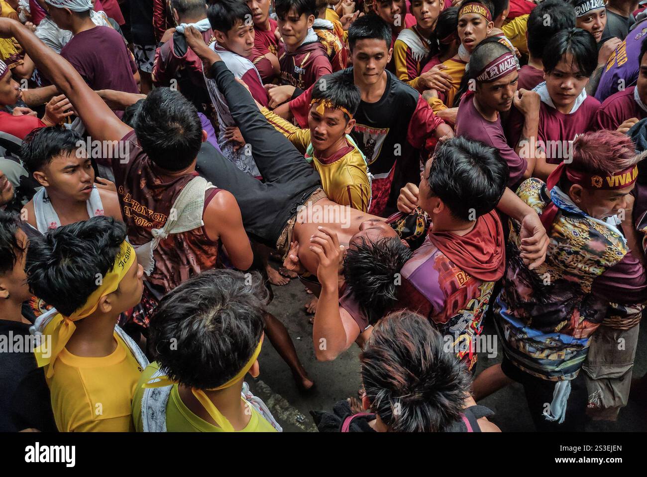 Manille, région de la nouvelle capitale, Philippines. 9 janvier 2025 ...