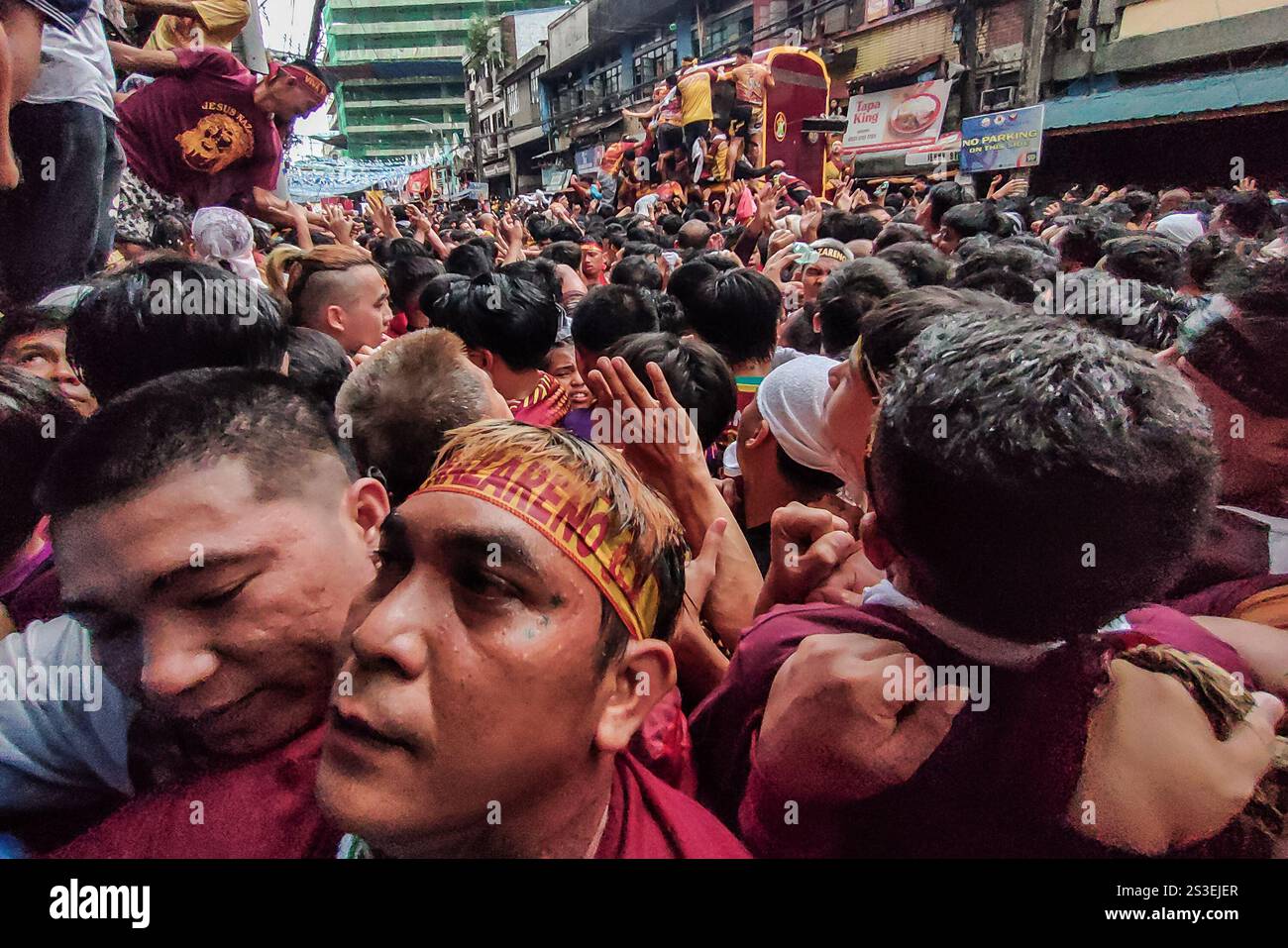 Manille, région de la nouvelle capitale, Philippines. 9 janvier 2025 ...
