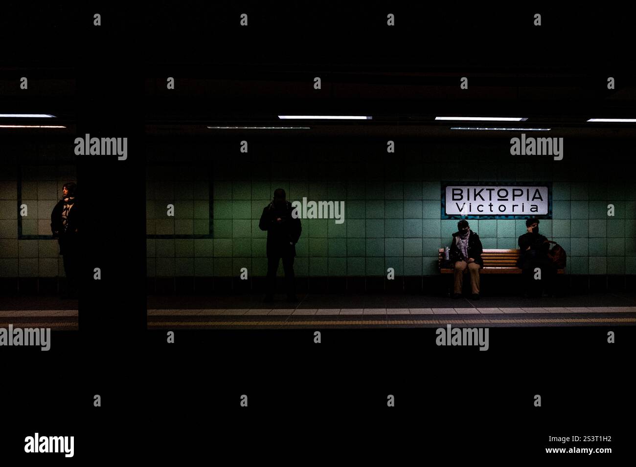 Métro à Athènes capitale de la Grèce dans la région Attique le 13 ...