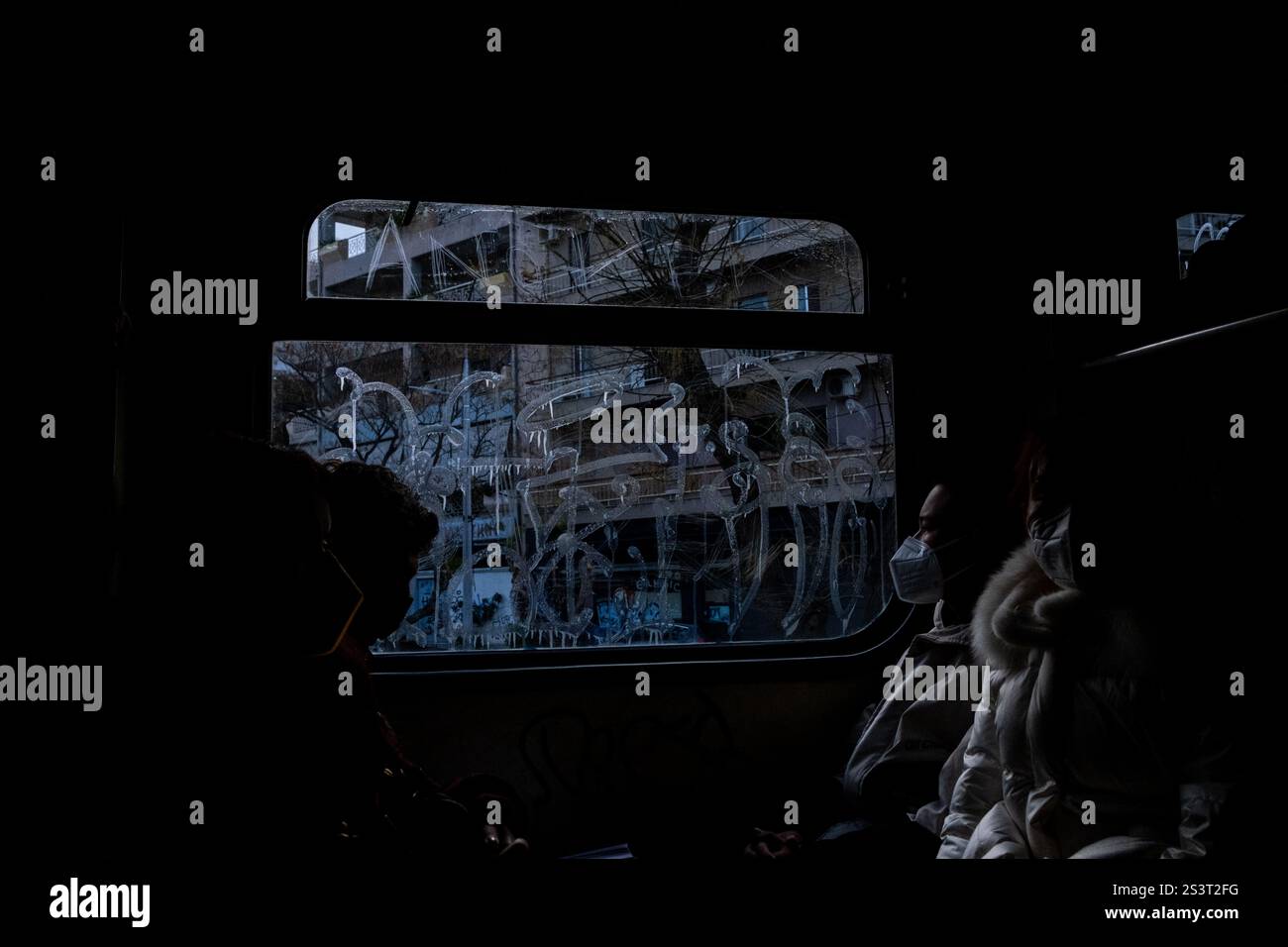 Métro à Athènes capitale de la Grèce dans la région Attique le 13 ...