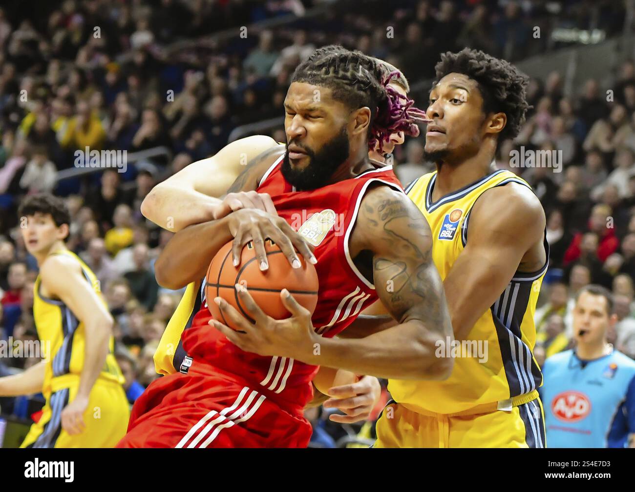 05.01.2025, Basketball easyCredit BBL Bundesliga, Alba Berlin - FC ...