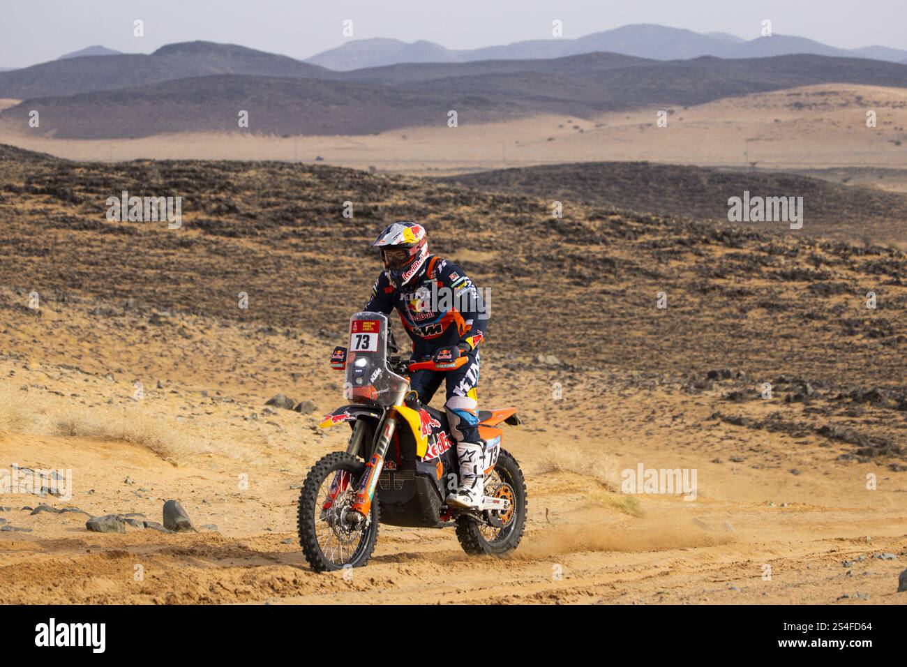 73 CANET Edgar (spa), KTM, Bas World KTM Racing Team, FIM W2RC, Rally2, action lors de l'étape 7 ...