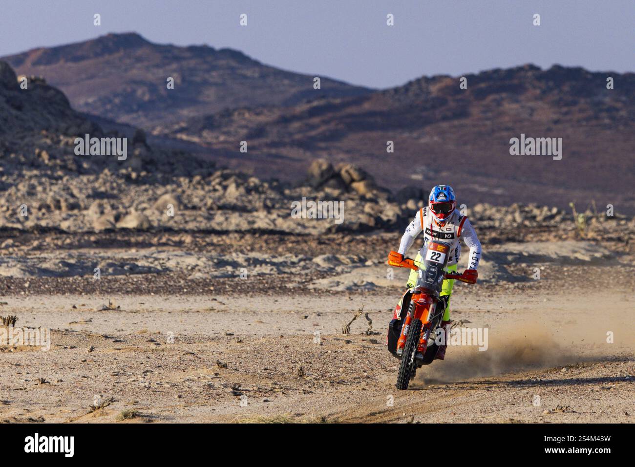 22 DOCHERTY Michael (zag), KTM, bas World KTM Racing Team, FIM W2RC, Rally2, action lors de l ...