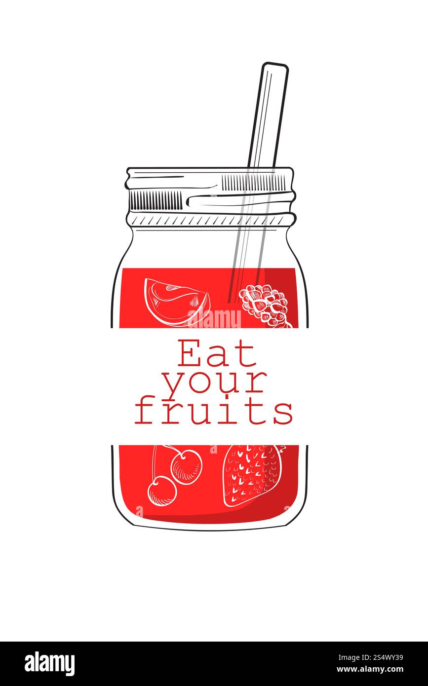 Manger des fruits rouges Banque de photographies et d’images à haute ...