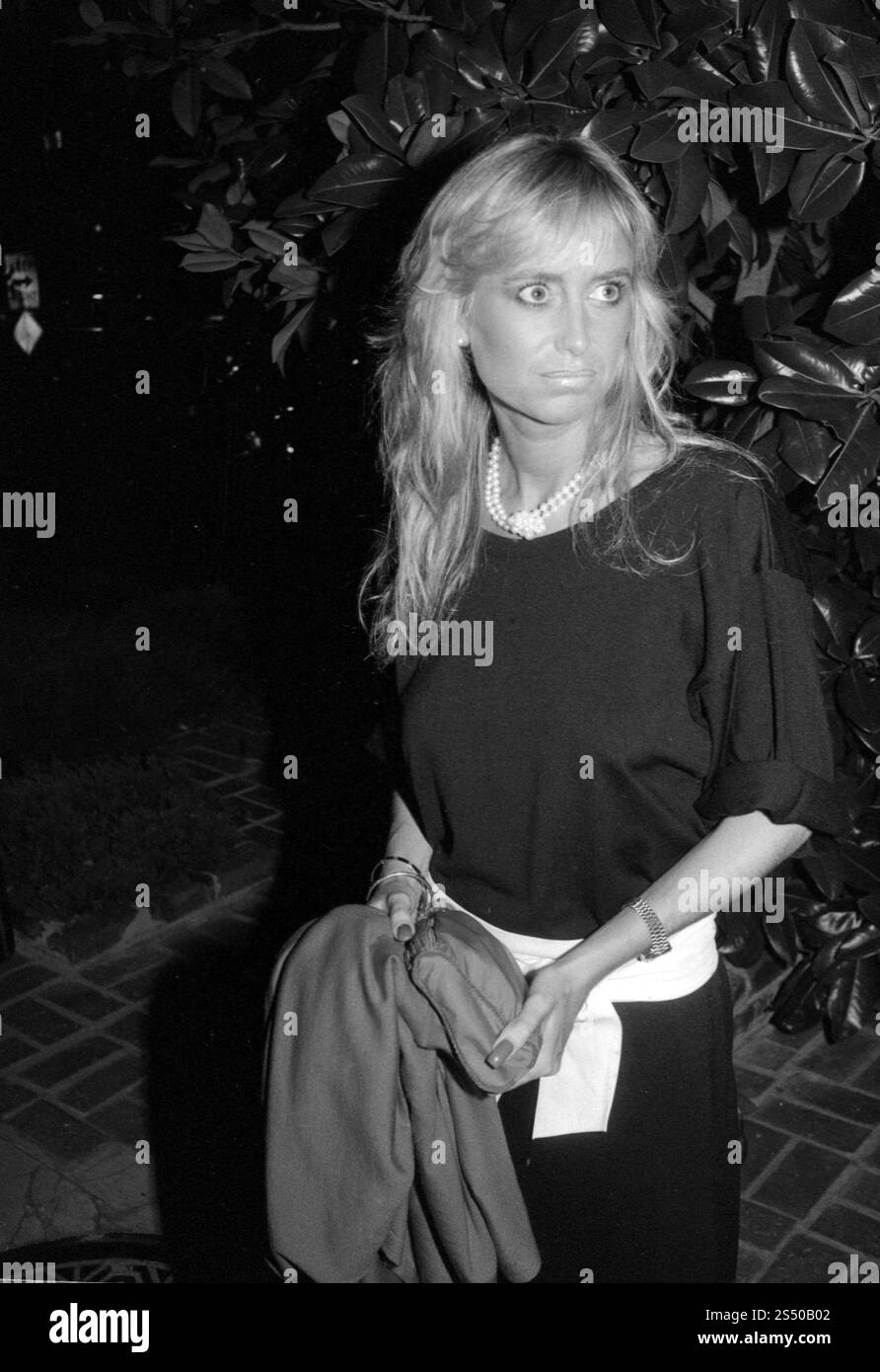 Susan george Banque d'images noir et blanc - Alamy