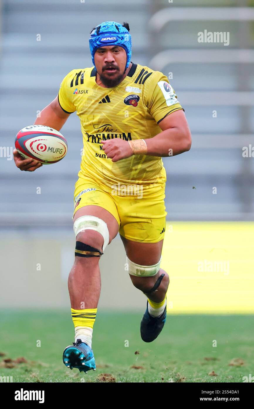 Tokyo, Japon. 12 janvier 2025. Tamati Ioane (Sungoliath) Rugby : 2024 ...