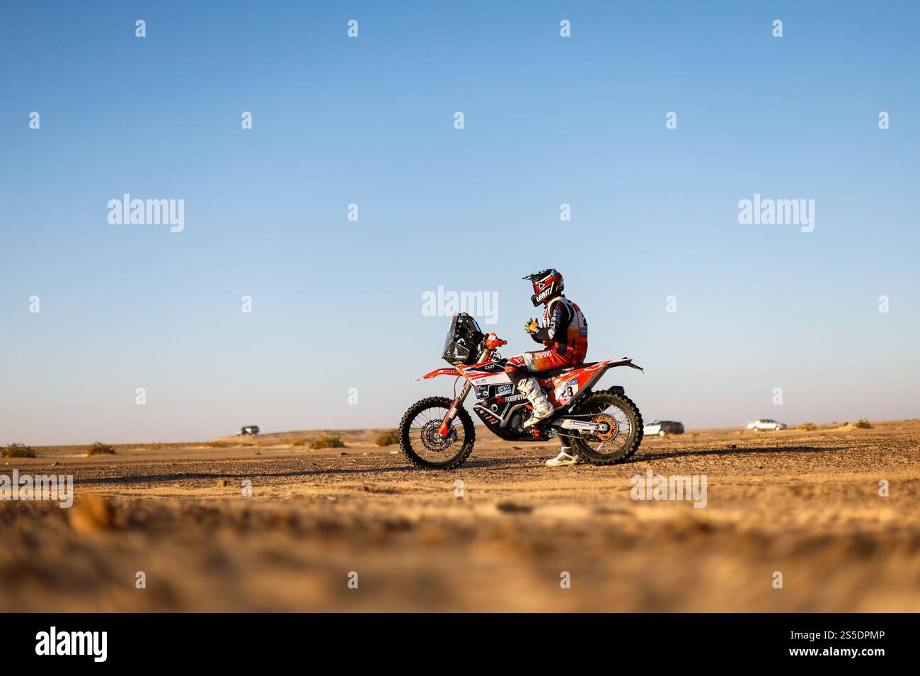 28 MULEC Toni (svn), KTM, Bas World KTM Racing Team, FIM W2RC, Rally2, portrait lors de l'étape ...