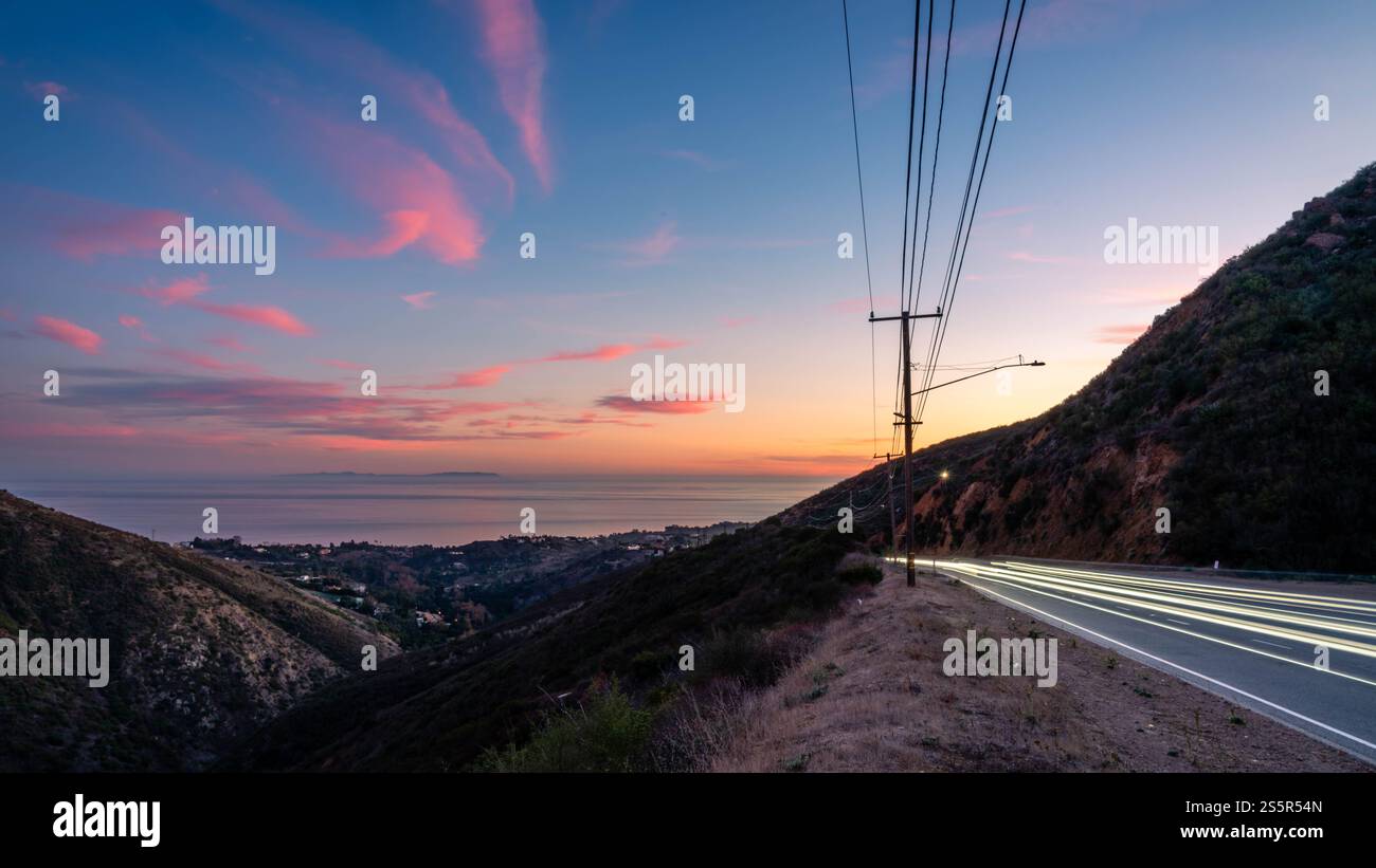 Malibu orange Banque de photographies et d’images à haute résolution ...
