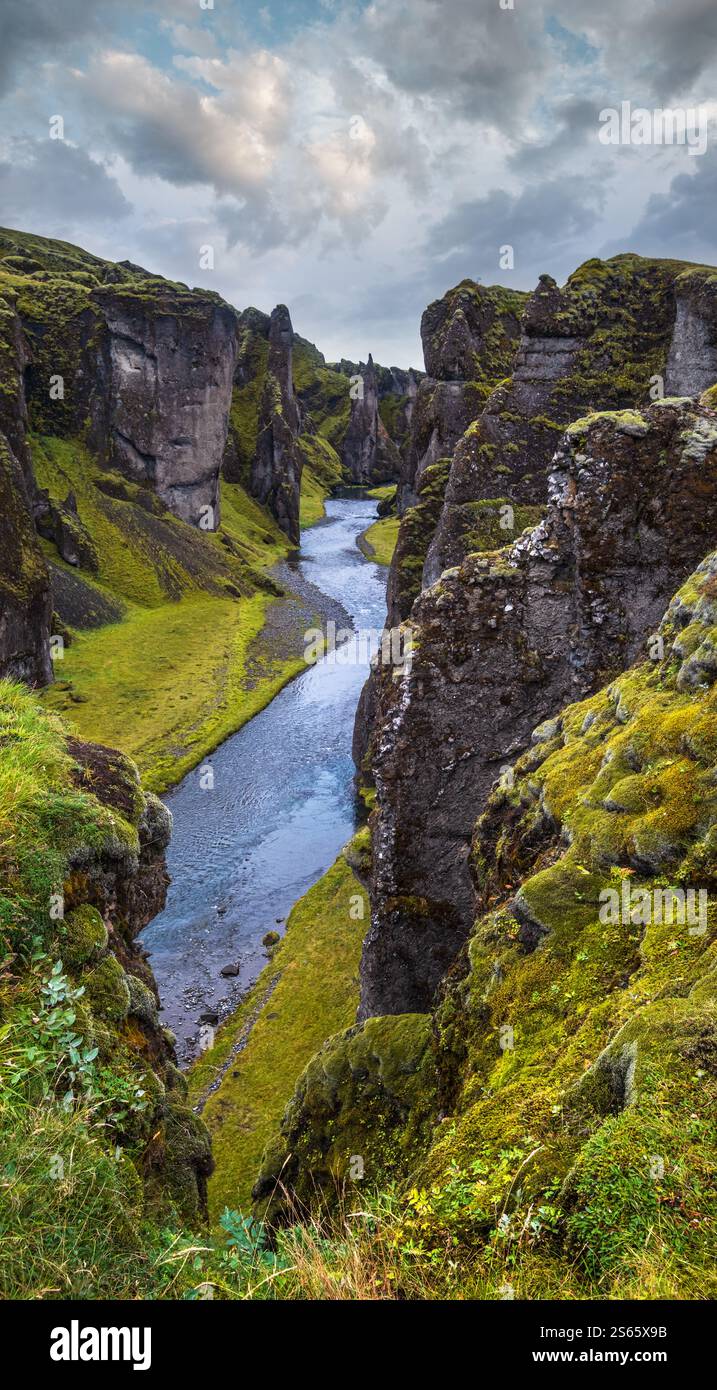 Fjadrargljufur canyon Banque de photographies et d’images à haute ...