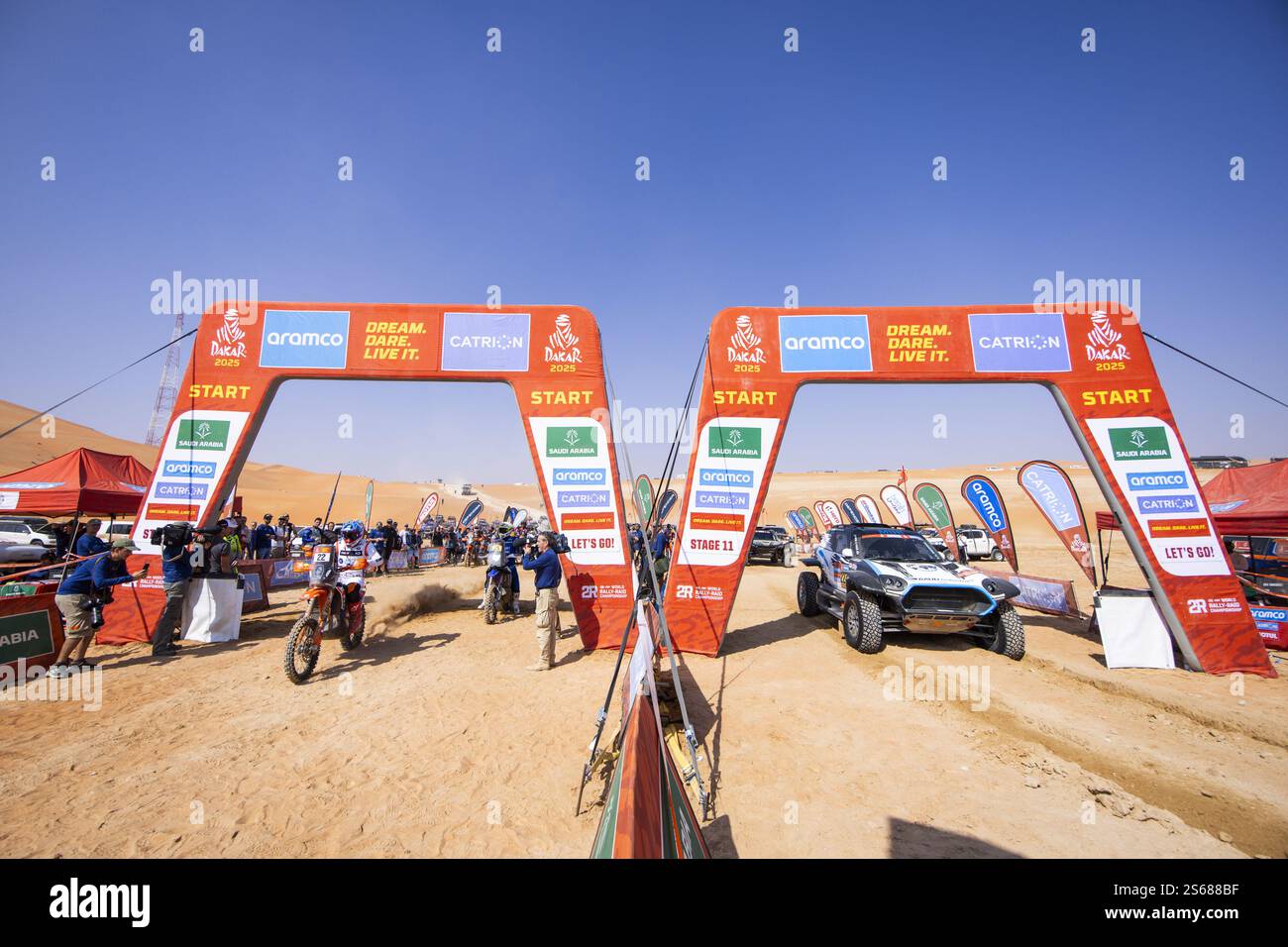 22 DOCHERTY Michael (zag), KTM, bas World KTM Racing Team, FIM W2RC, Rally2, action lors de l ...