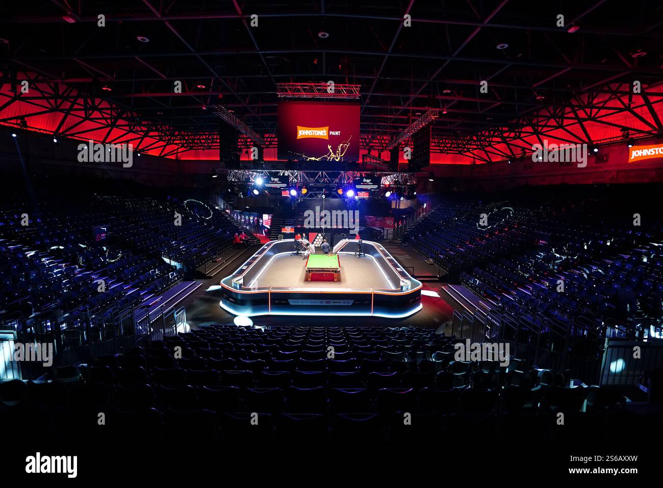 Une vue générale de l'intérieur de l'arène le cinquième jour des ...