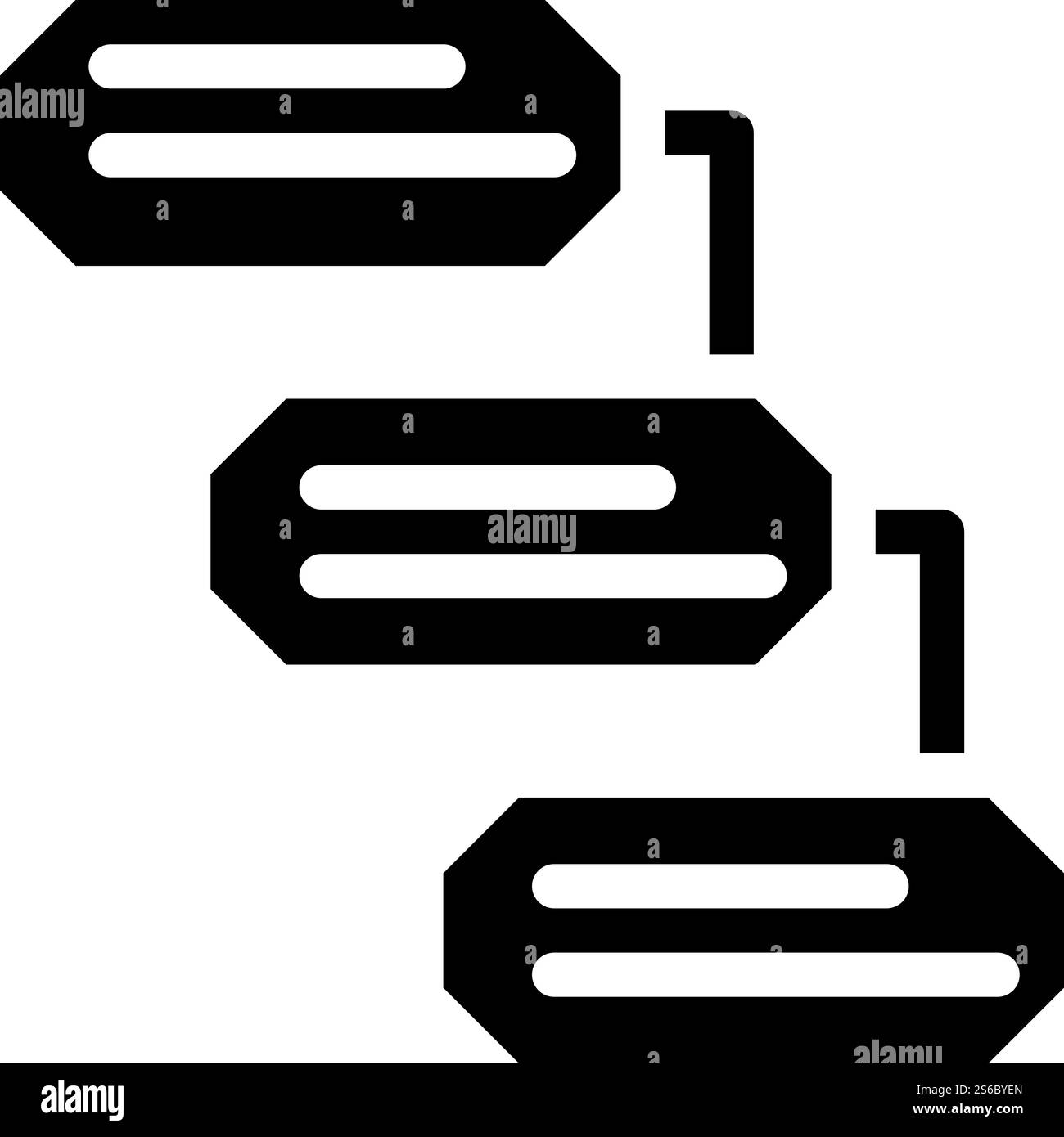 Diagrama de secuencia Banque d'images noir et blanc - Alamy