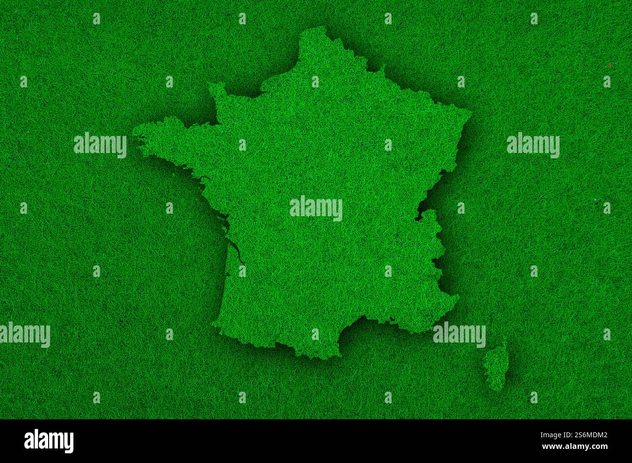 France contour map Banque de photographies et d’images à haute ...