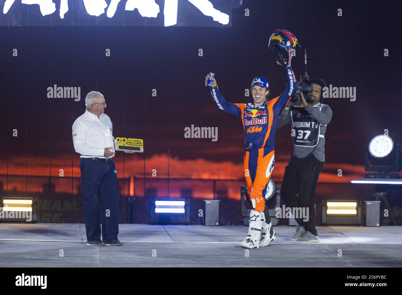 SANDERS Daniel (aus), KTM, Red Bull KTM Factory Racing, FIM W2RC, RallyGP, portrait lors de la ...