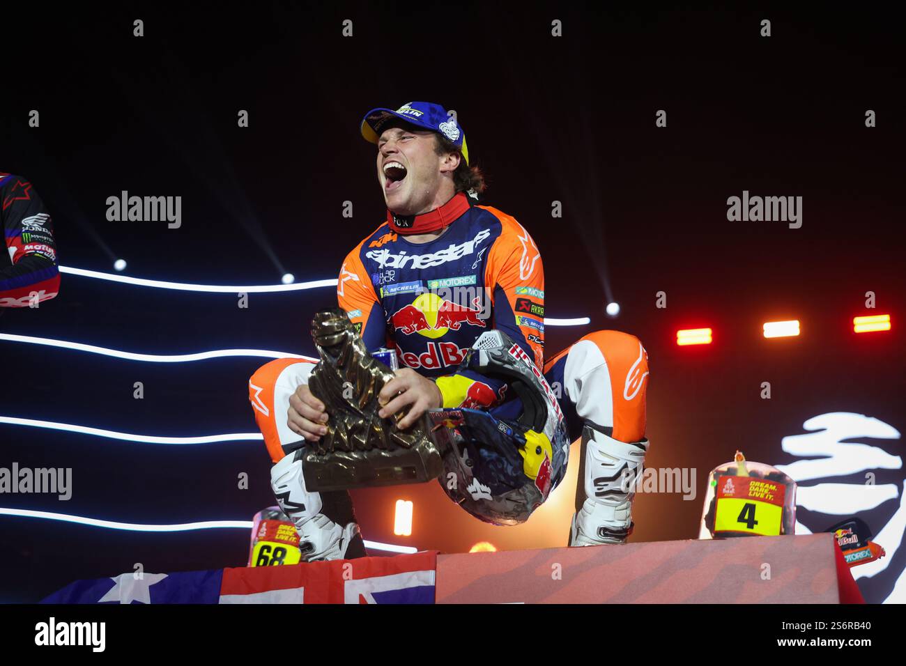 SANDERS Daniel (aus), KTM, Red Bull KTM Factory Racing, FIM W2RC, RallyGP, portrait lors de la ...