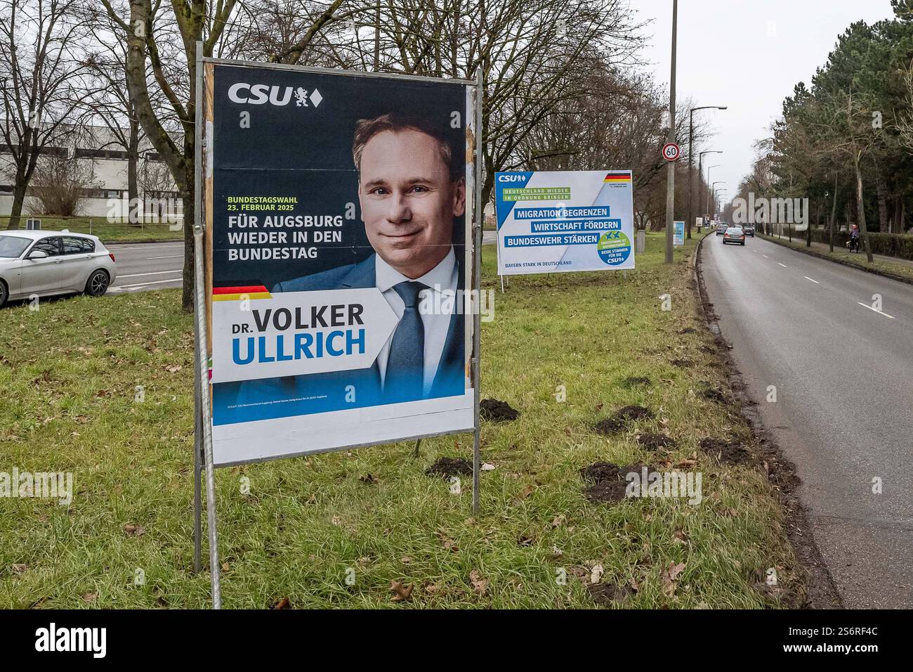 Muenchen GER, Themenbild, Wahlplakate zur Bundestagswahl in Deutschland ...