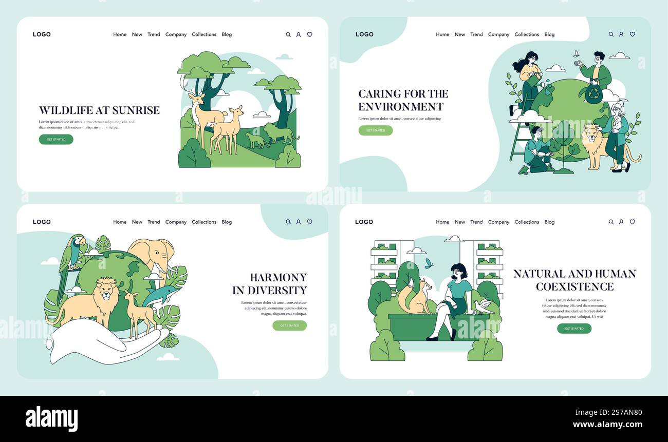 Illustration de la Journée de la protection de la faune. Ce concept ...