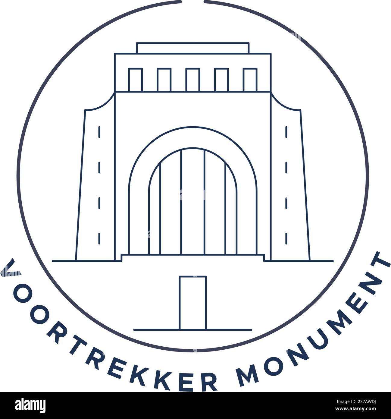 Voortrekker monument Banque d'images vectorielles - Alamy